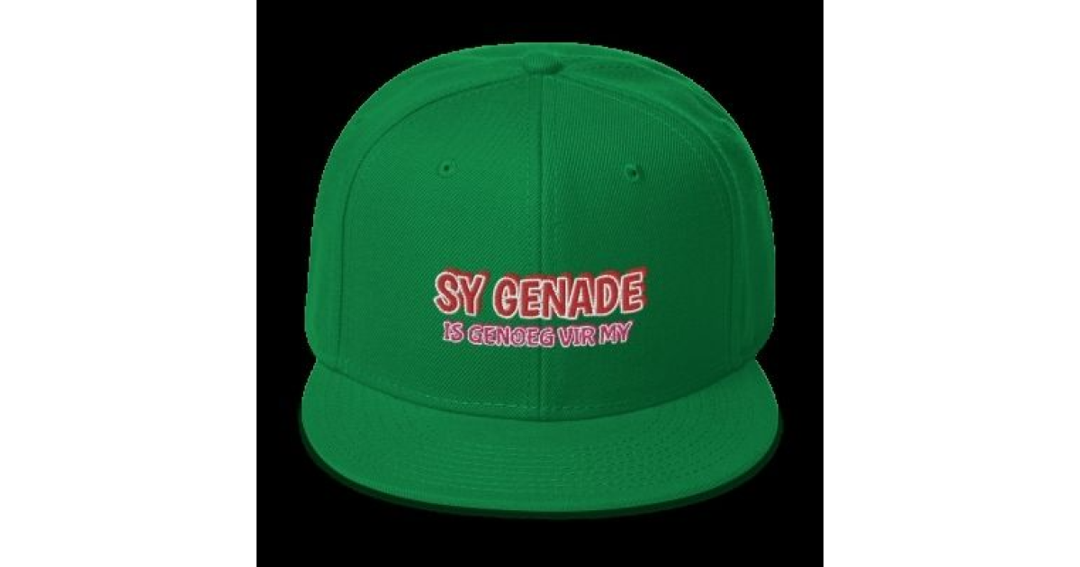 Sy Genade is genoeg vir my cap brand | Sell-SA