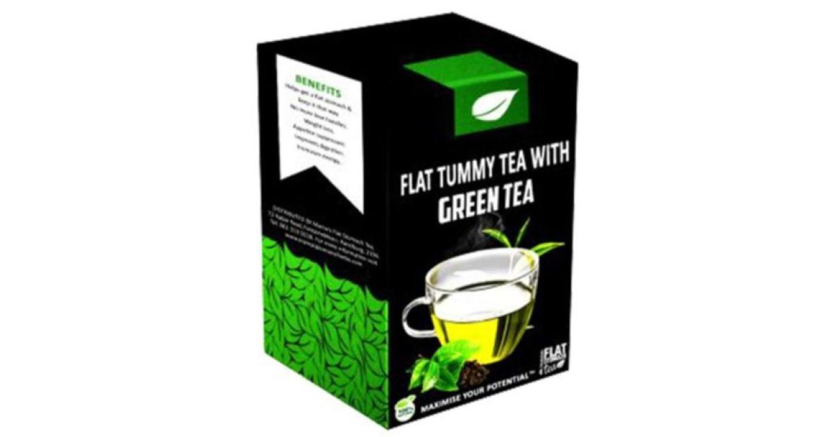 Mamas’ Flat Stomach Tea Flat Tummy Tea With Green Tea I Slimming/Weight ...