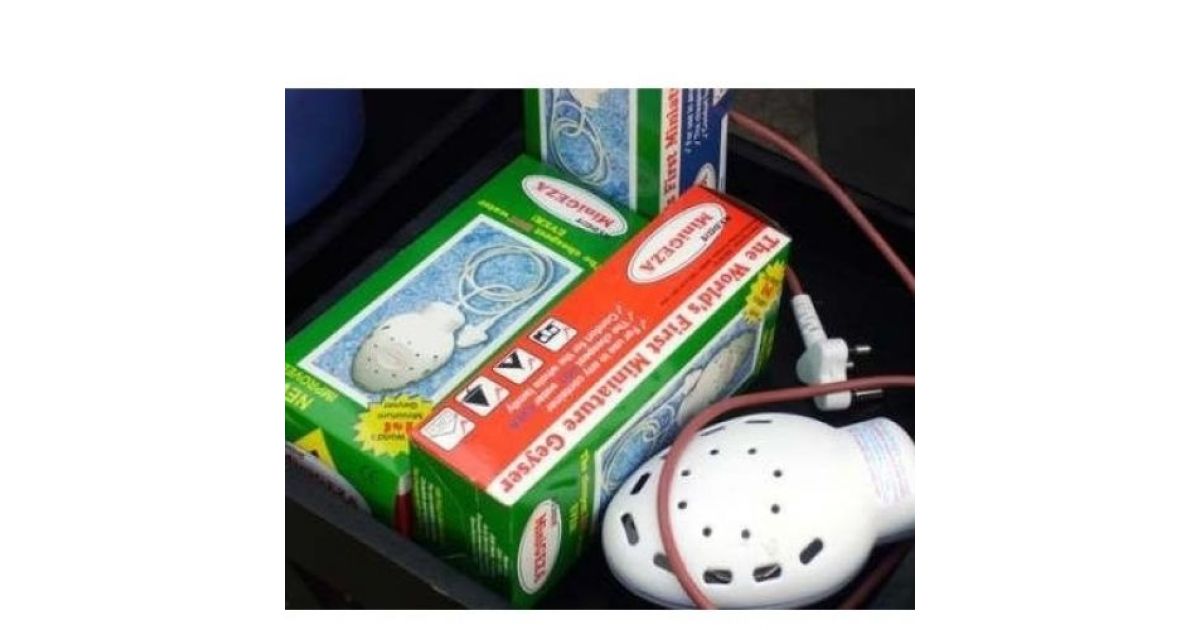 MiniGEZA - the original and best mini water heater / geyser | Sell-SA