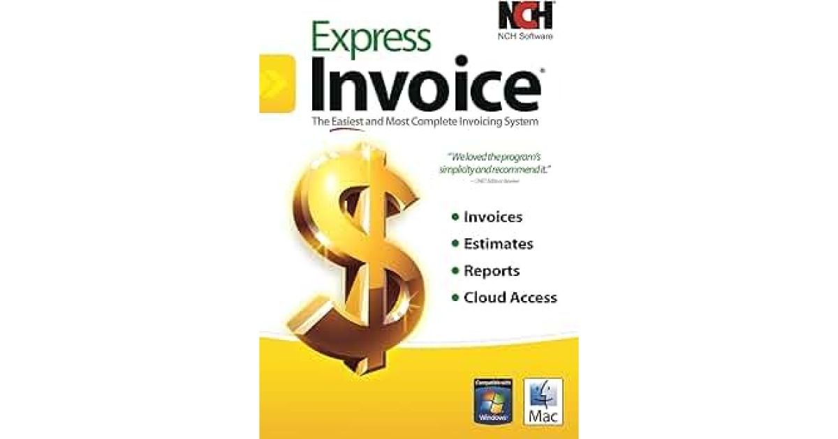 NCH: Express Invoice Invoicing Software | Sell-SA