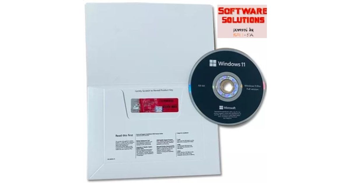 Microsoft Windows 11 Pro OEM DVD Full Package English | Sell-SA