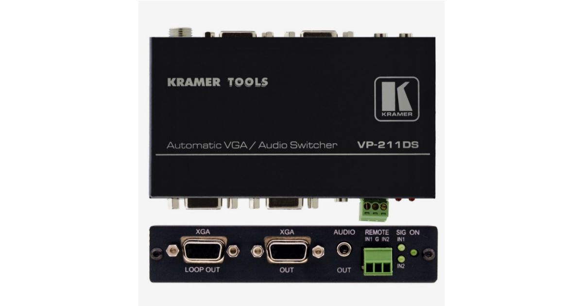 Kramer Computer Graphics and Stereo Audio Standby Switcher | Sell-SA