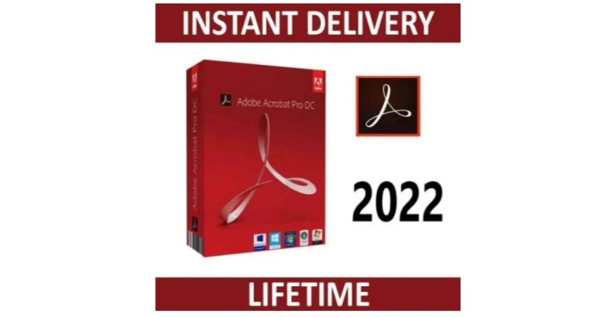 Adobe Acrobat Pro Dc 2022 Lifetime License For Windows | Sell-SA