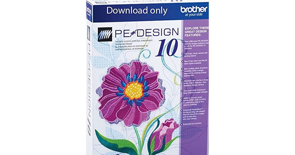 Brother PE Design 10 Full Edition - Lifelong Download | Sell-SA