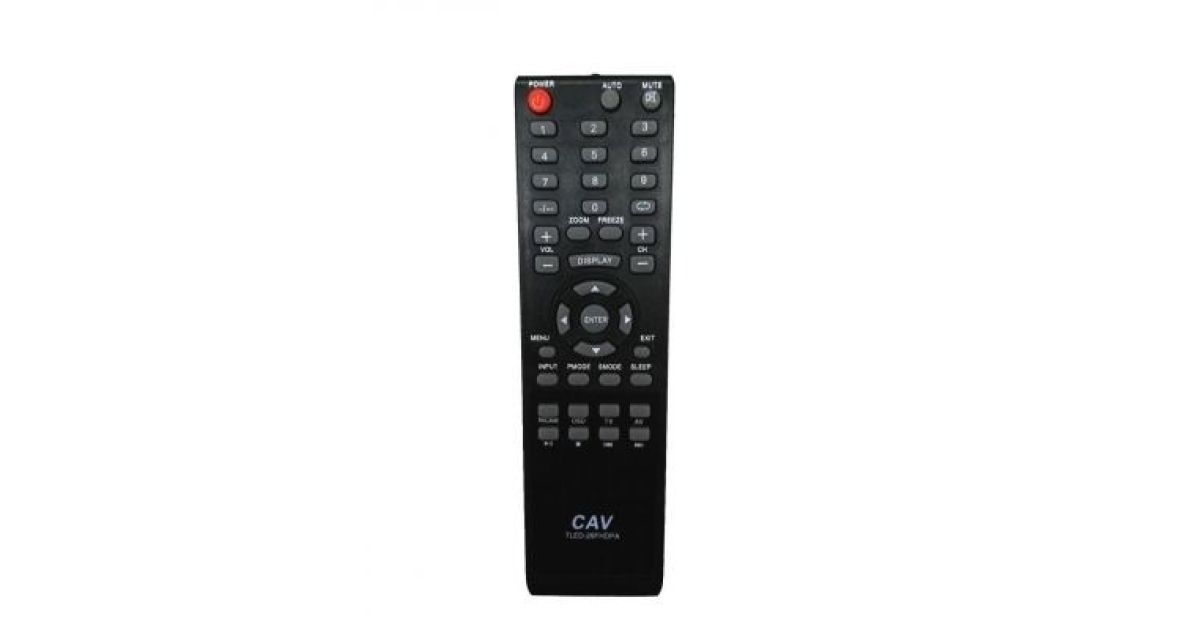 Telefunken Replacement TV Remote TLED-26FHDPA | Sell-SA